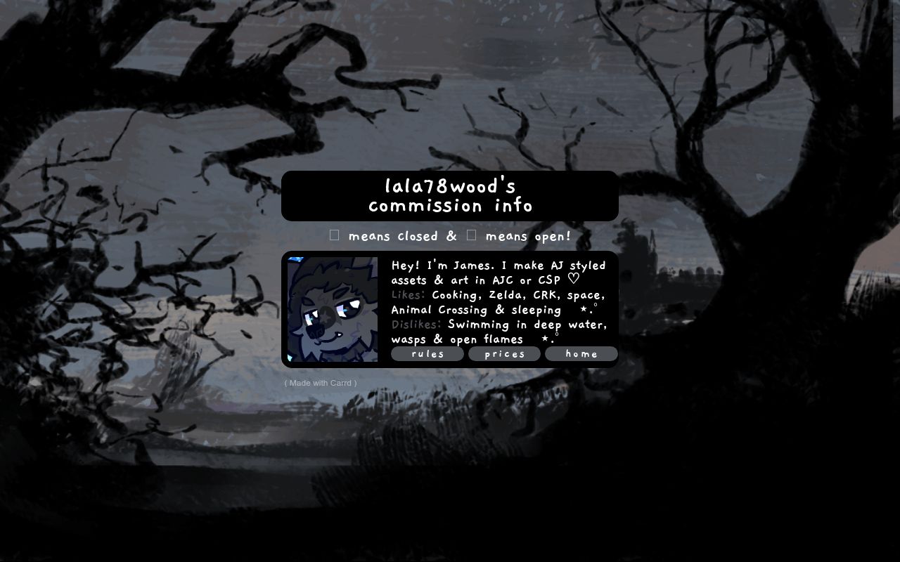 lala78wood's commission info